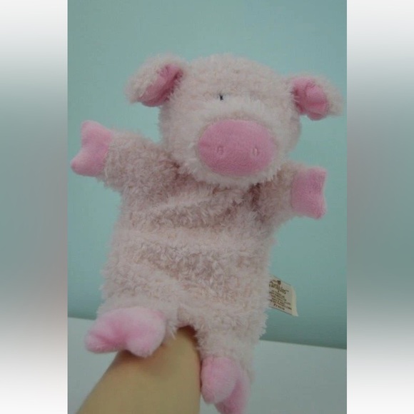 nat & jules | Toys | Nat Jules Pig Hand Puppet Plush Stuffed Animal Toy ...